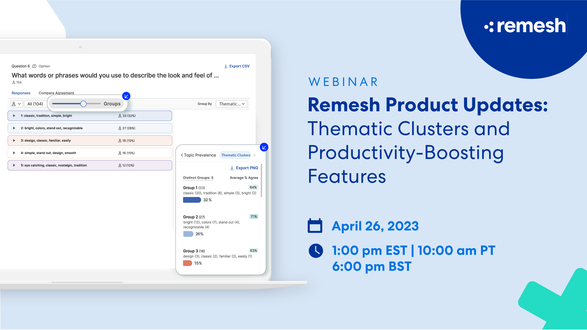 Remesh Product Insider: What's coming in 2023