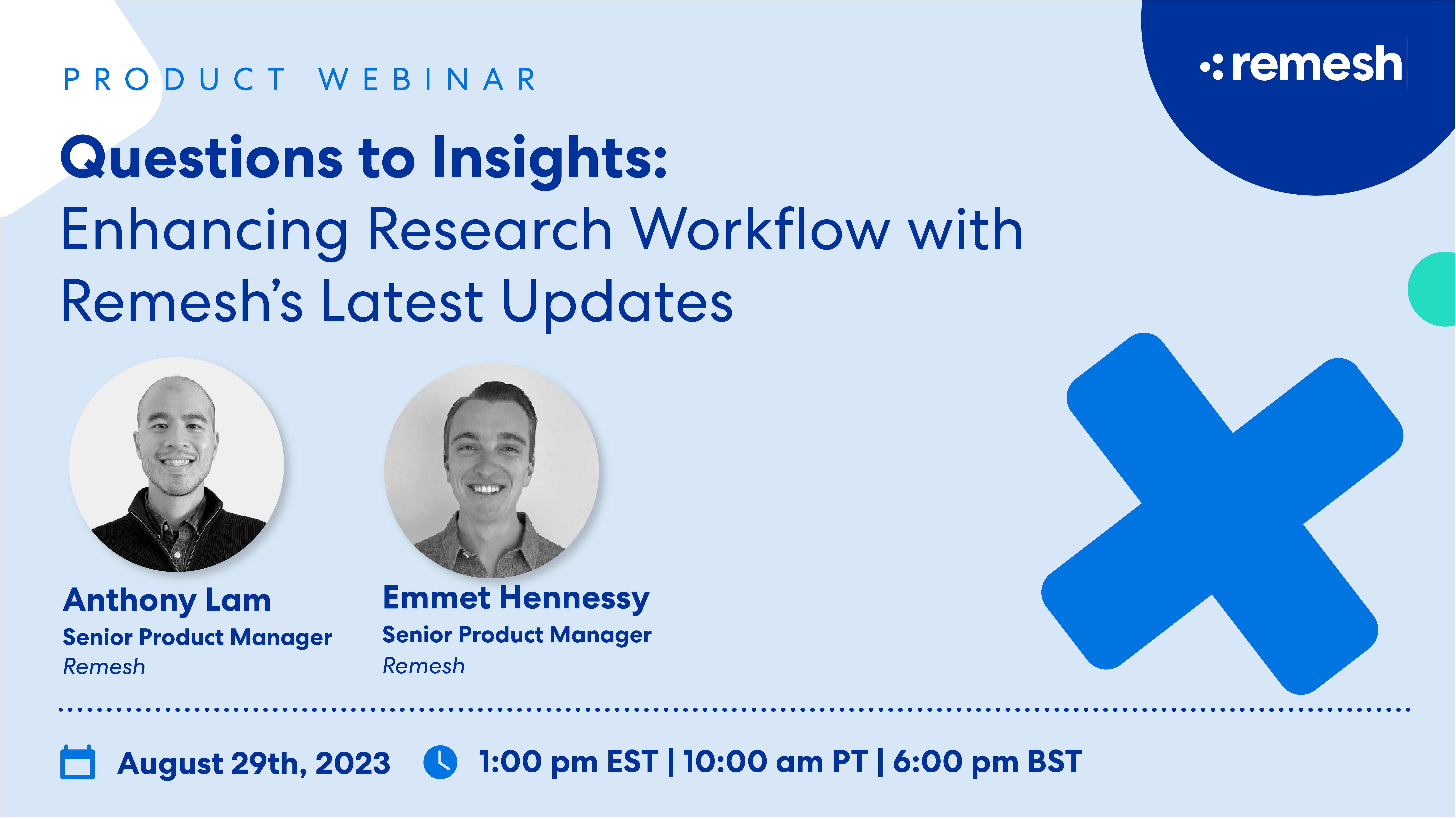 Questions to Insights: Enhancing Research Workflow with Remesh's Latest ...