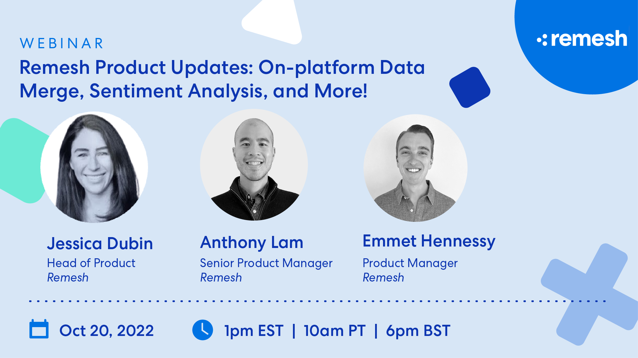 Remesh Product Insider: What's coming in Q4!